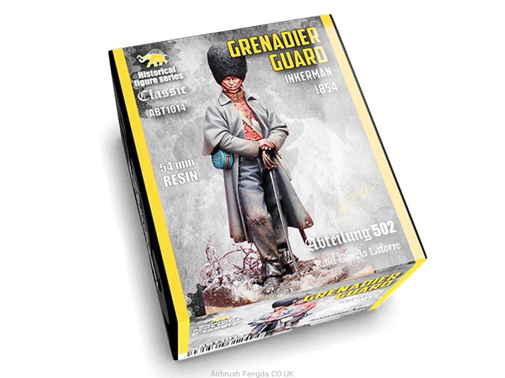 Abteilung 502 RESIN FIGURE ABT1014 GRENADIER GUARD INKERMAN 1854 (54mm)