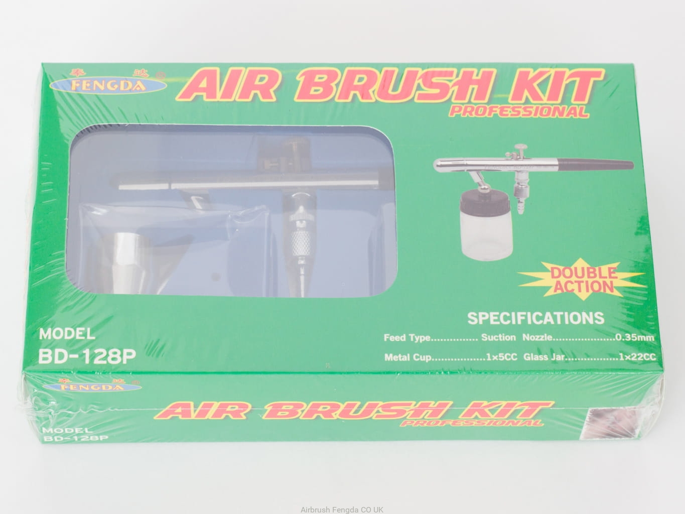Double-Action Airbrush Fengda® BD-128P with Nozzle 0,35 mm