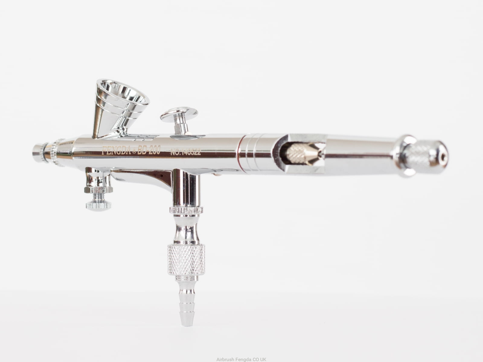 Double-Action Airbrush Fengda® BD-200 with Nozzle 0,2 mm